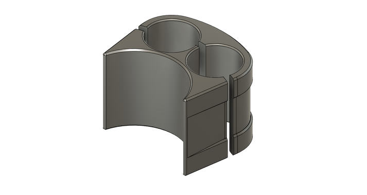 HoseMaster Dual Tubing Mount Kit – Liquid Iron Industries